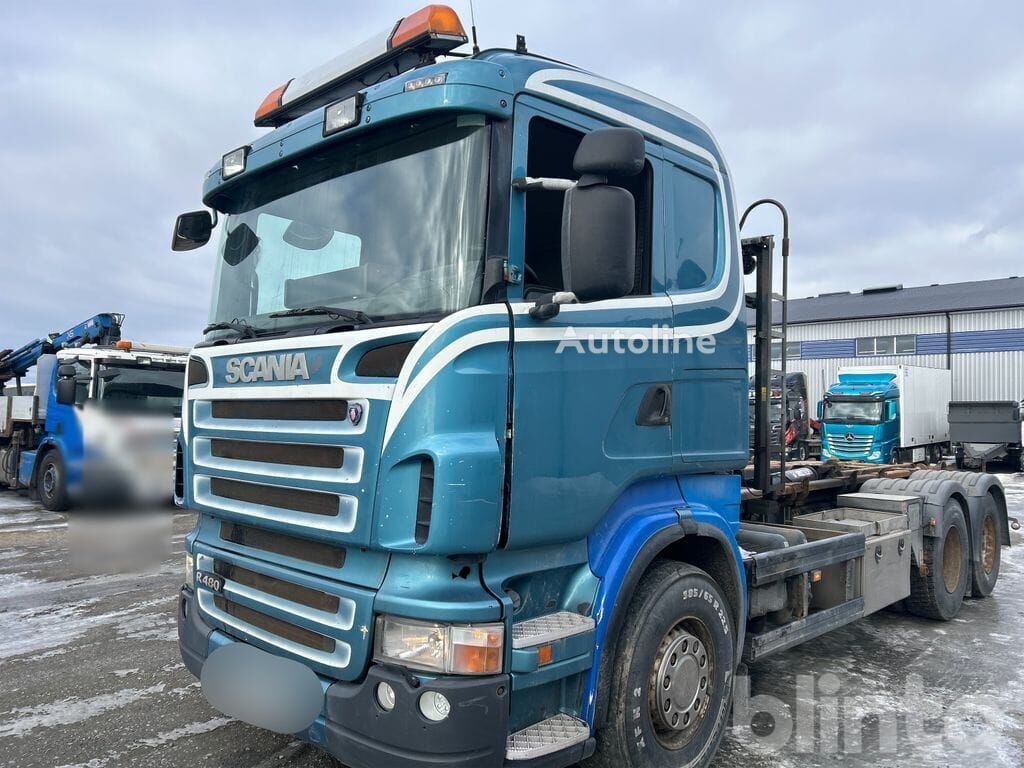 Prodaje se Scania R480 rol kiper sa kukom na aukciji