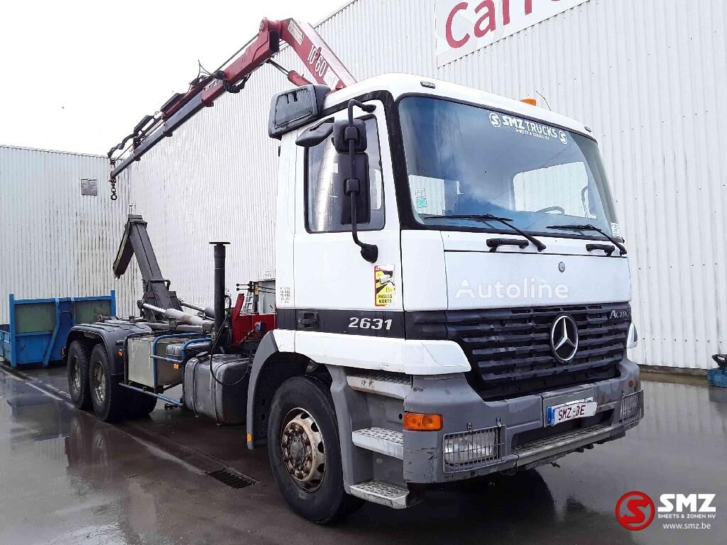 Mercedes-Benz Actros 2631 +marrel 1063 k3 kamion rol kiper