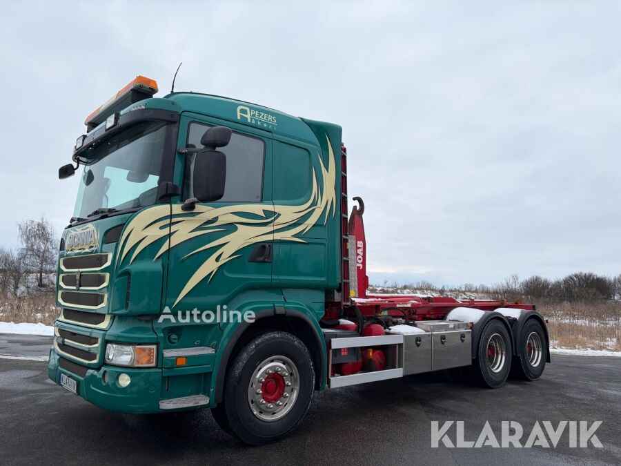 Prodaje se Scania R480 rol kiper sa kukom na aukciji