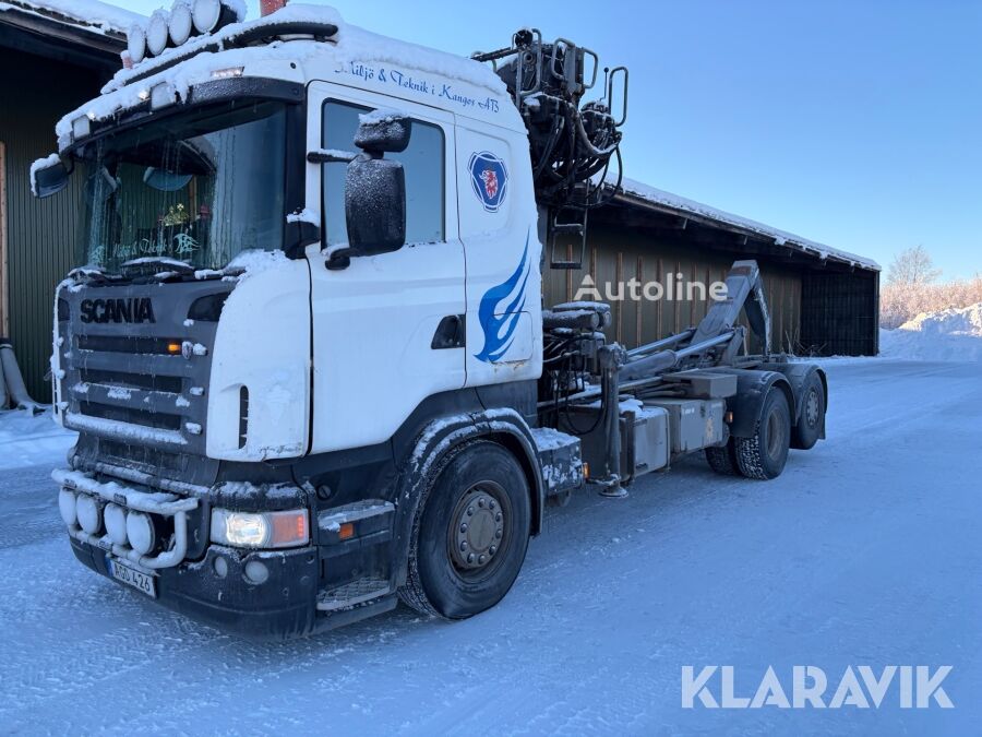 Prodaje se Scania R480 rol kiper sa kukom na aukciji