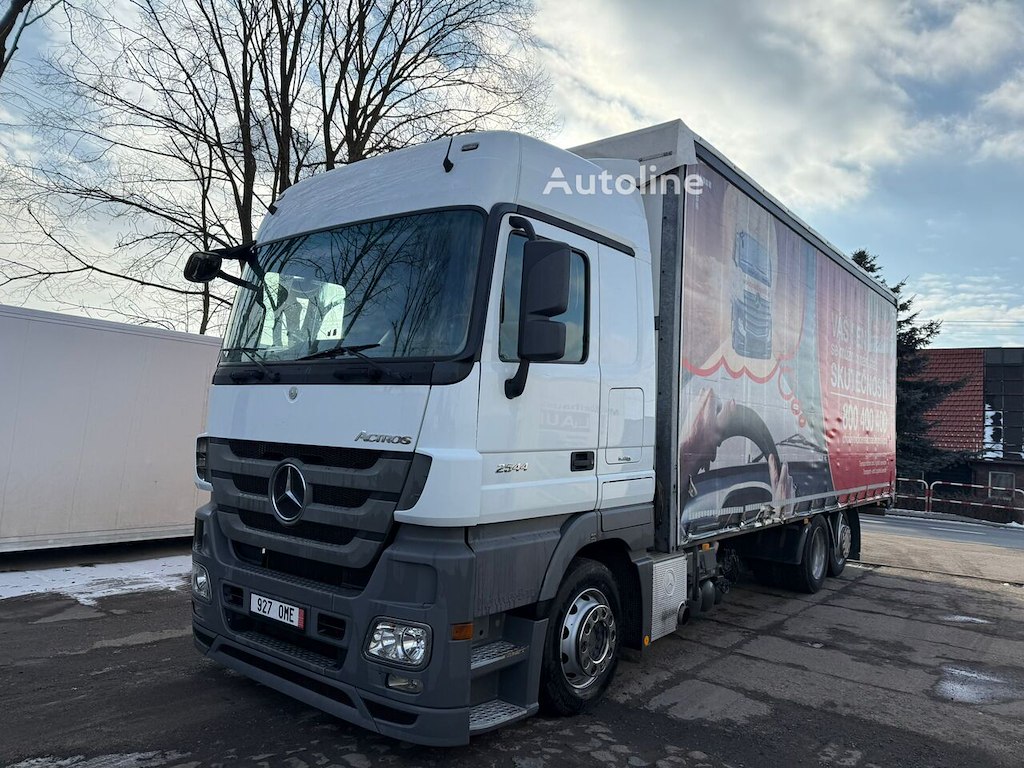 Mercedes-Benz ACTROS 2544 kamion sa klizna zavesa cerada