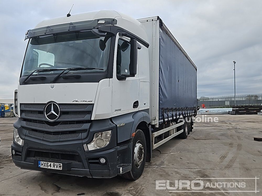 Prodaje se Mercedes-Benz Actros kamion sa kliznom ceradom na aukciji