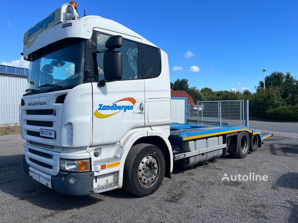 Scania R480 6x2 truck / lkw transporter, gs meppel autotransporter