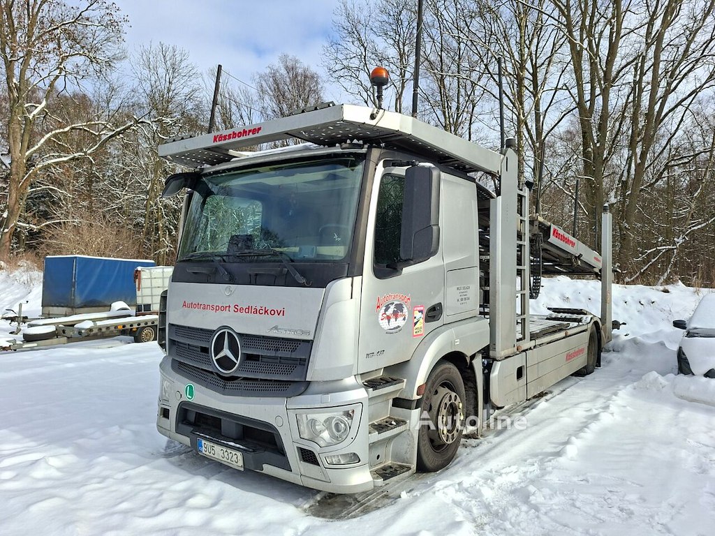 Prodaje se Mercedes-Benz ACTROS 1843 autotransporter na aukciji + prikolica autotransportera