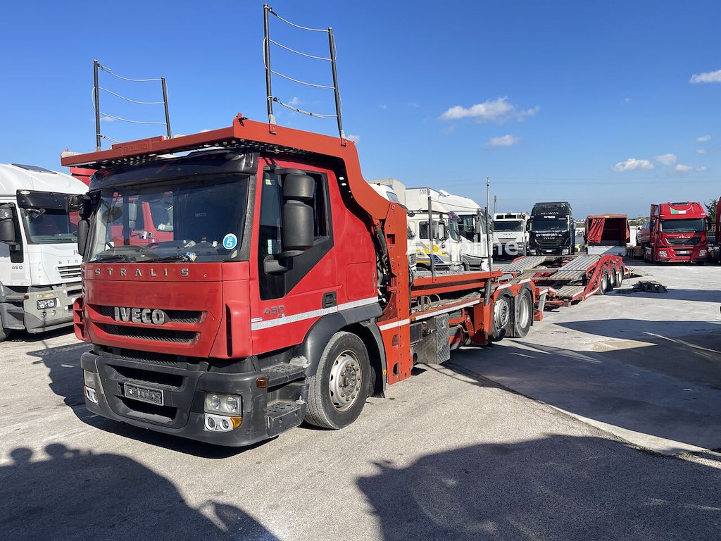IVECO Stralis 450 Rolfo autotransporter + prikolica autotransportera