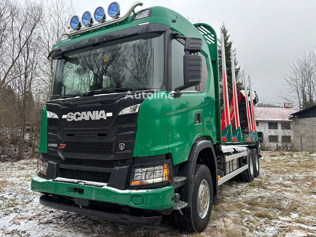 Scania G500 kamion za prevoz drva