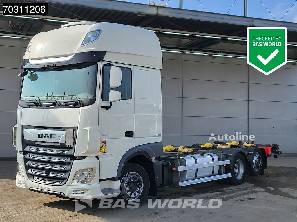 DAF XF 480 6X2 BDF FAN Lift+Steering Axle SSC Retarder Automatic Eur vozilo za prevoz kontejnera