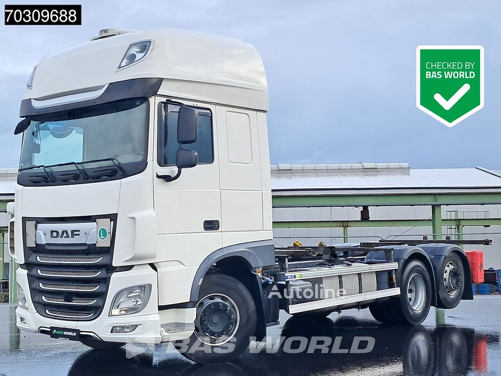 DAF XF 480 6X2 BDF Lift+Steering Axle FAN SSC Automatic Retarder Eur vozilo za prevoz kontejnera