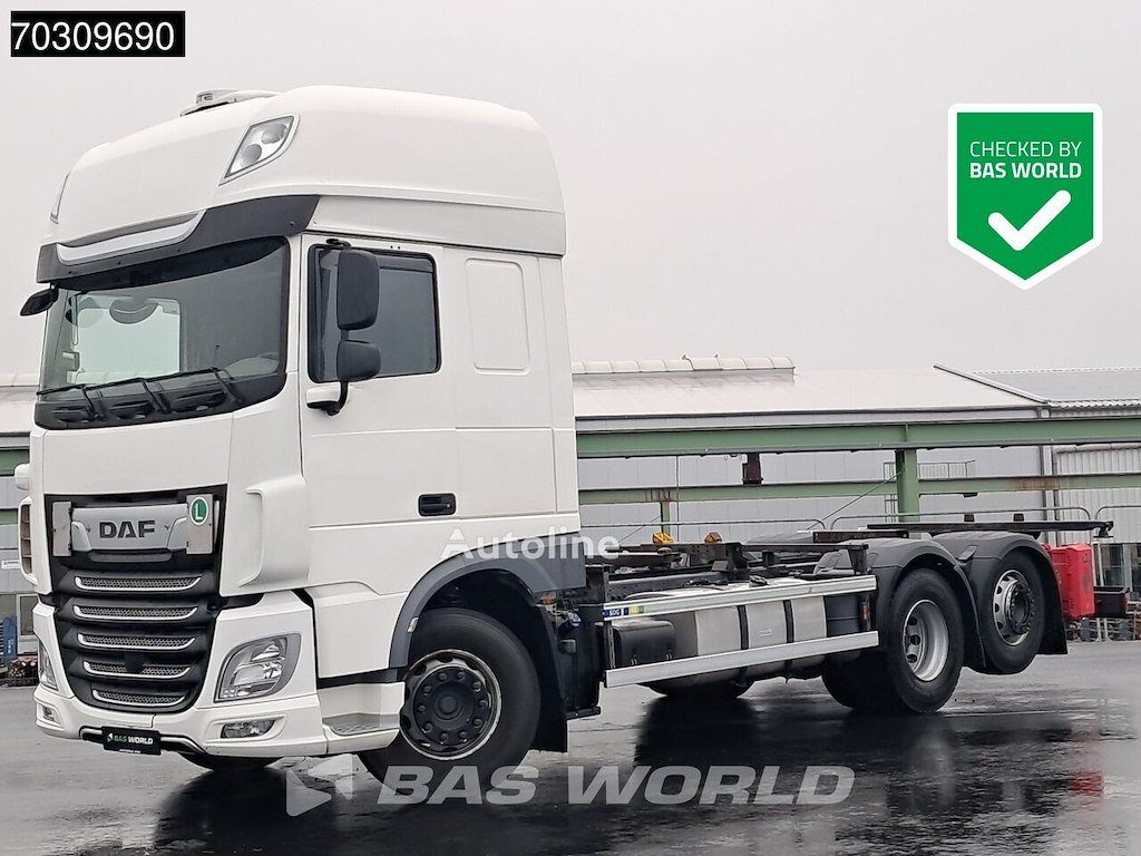 DAF XF 480 6X2 BDF Lift+Steering Axle FAN SSC Automatic Retarder Eur vozilo za prevoz kontejnera