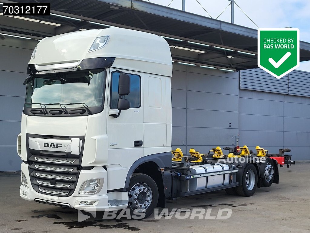 DAF XF 480 6X2 BDF Lift+Lenkasche FAN SSC Automatic ACC Retarder Eur vozilo za prevoz kontejnera