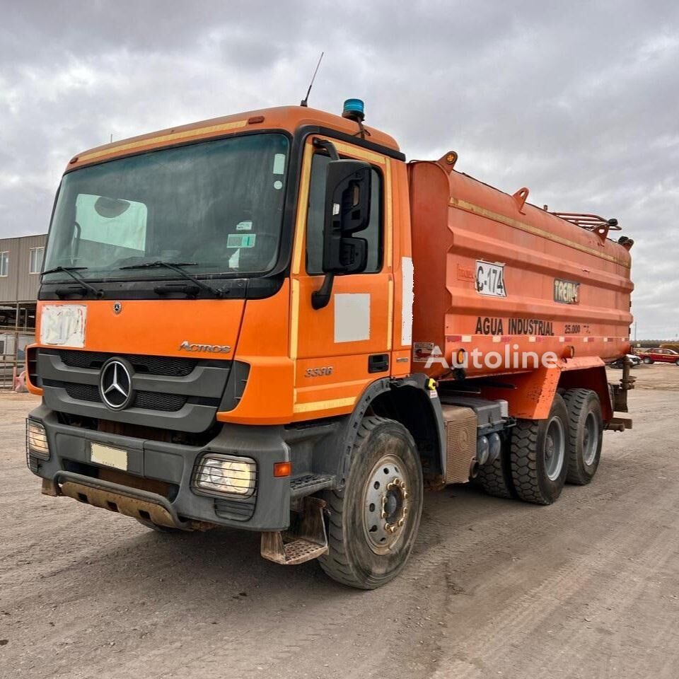 Mercedes-Benz ACTROS 3336K ALJIBE 25 M3 autocisterna