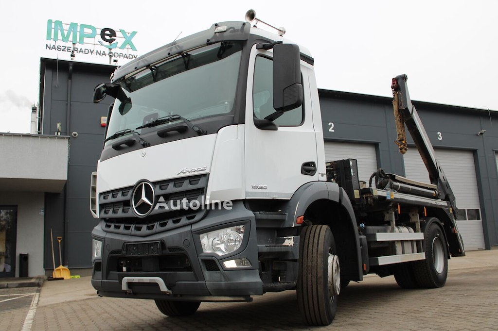 Mercedes-Benz Arocs 1830 / Meiller AK 12 MT kamion autopodizač kontejnera