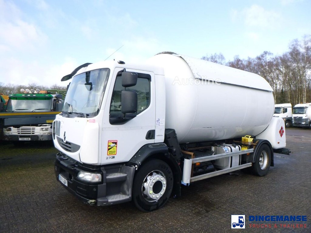 Renault Midlum 270 4x2 gas tank 18.7 m3 kamion za transport gasa