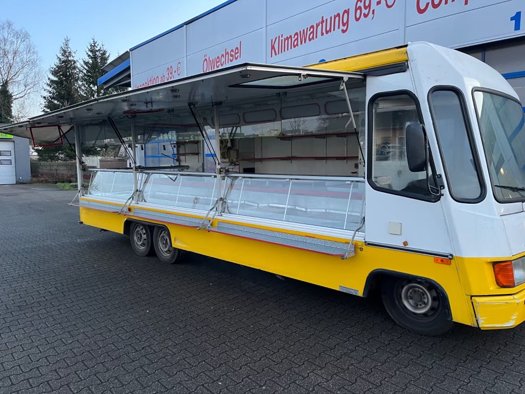 Fiat Borco Höhns sales truck with counter kombi za brzu hranu