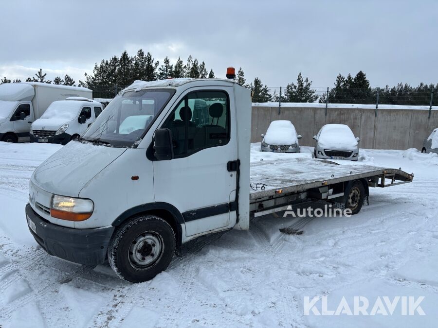 Prodaje se Renault Master UDCCK5 kamion s ravnom platformom < 3.5t na aukciji