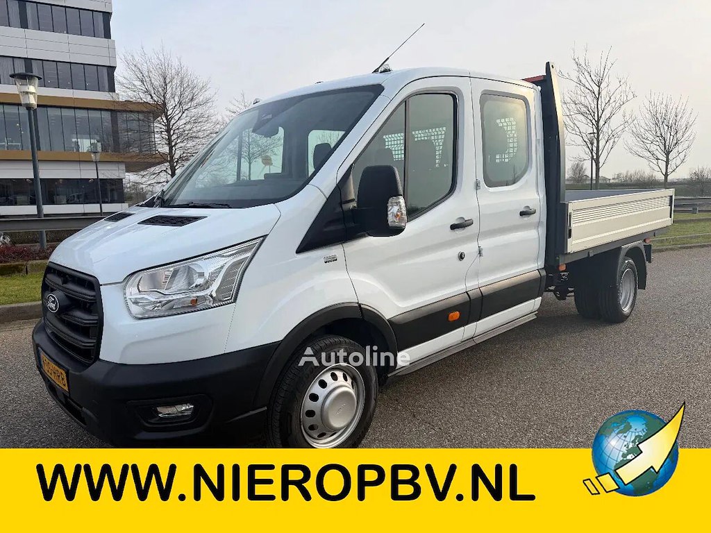 Ford Transit 350 2.0TDCI Dubbelcabine Openlaadbak Airco Camera Trekha kamion s ravnom platformom < 3.5t