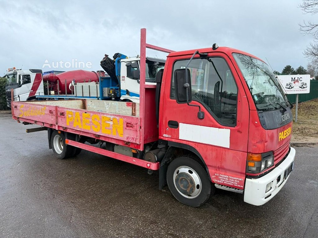 Isuzu NPR77 - 3.5T - 3.0L DIESEL - PICK-UP 4m75 - MANUAL - STEEL SPRIN kamion s ravnom platformom < 3.5t