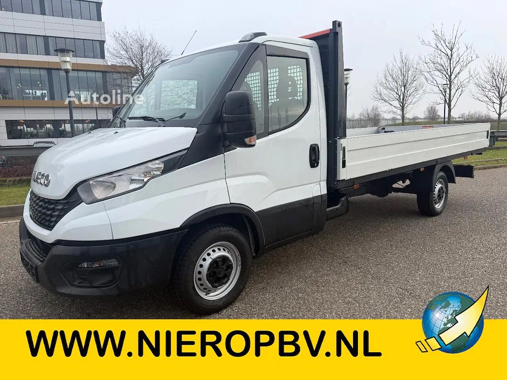 IVECO Daily 35S14 Openlaadbak Airco Cruisecontrol 3500kg Trekhaak 1200 kamion s ravnom platformom < 3.5t