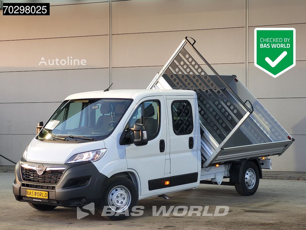 Novi Opel Movano 140PK NEU! Dreiseitenkipper Doppel Kabine 140PS Klima Tem kamion kiper < 3.5t