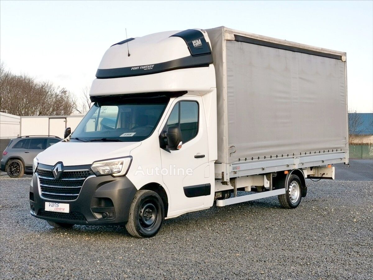Renault Master 165DCI shrnovací 10pal/měchy kamion s zavesom < 3.5t