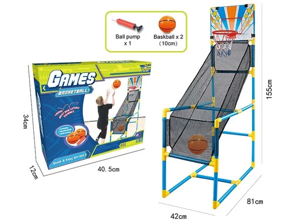 Košarkarški set s loptama i pumpom