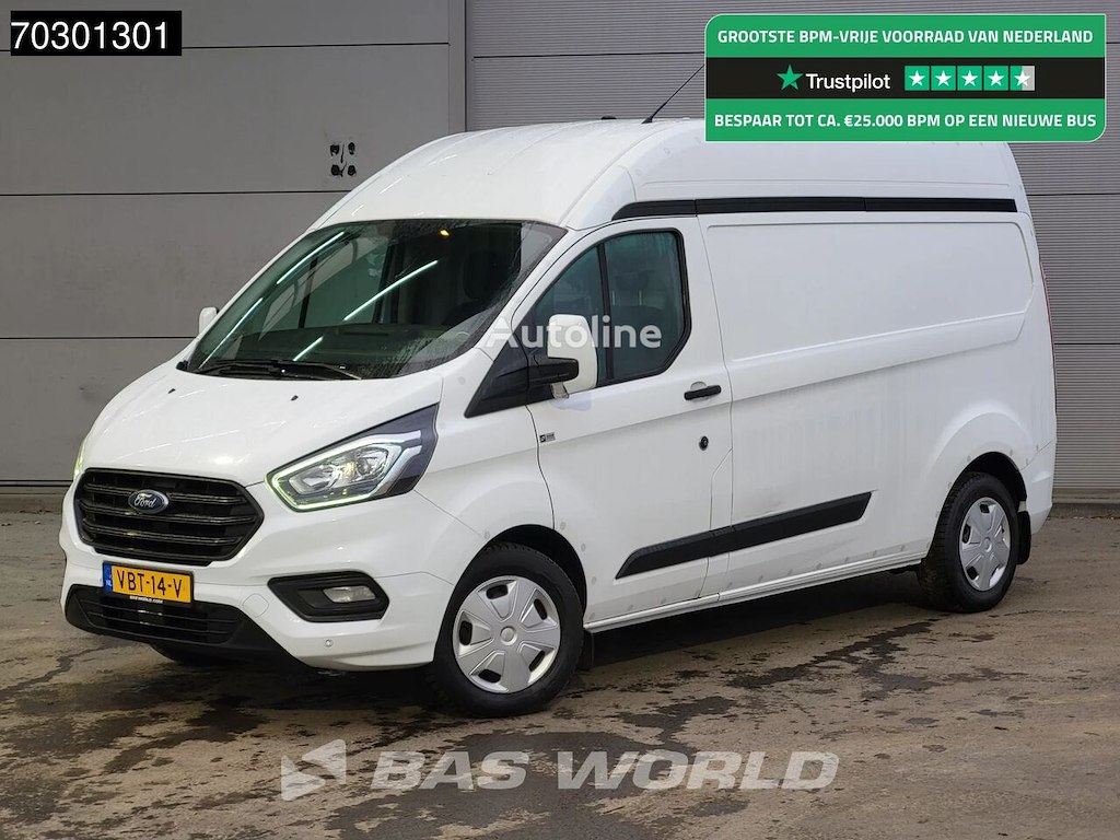 Ford Transit Custom 130PK Automaat L2 H2 Sortimo inrichting Hoog Dak laki furgon