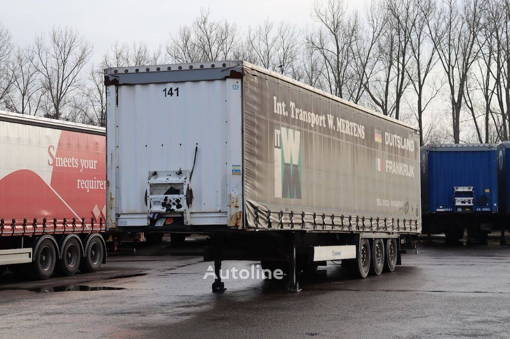 Prodaje se Krone SD poluprikolicu sa kliznom ceradom na aukciji