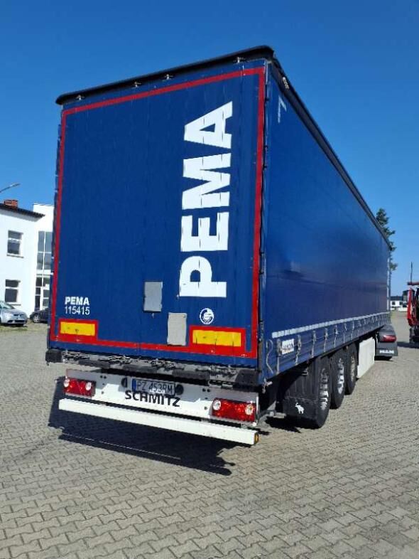 Schmitz Cargobull Trailer Curtainsider Sliding Roof Straight poluprikolica sa kliznom ceradom