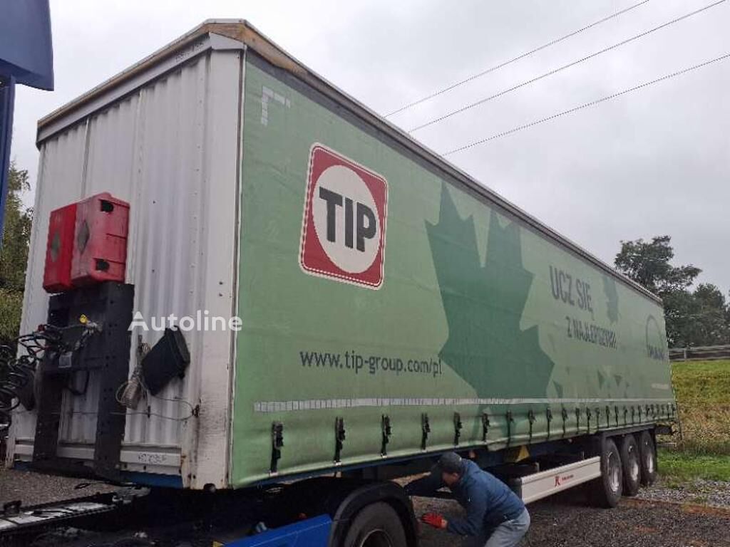 Kässbohrer FAHRZEUGWERKE GMBH Trailer Curtainsider Sliding Roof Straight poluprikolica sa kliznom ceradom