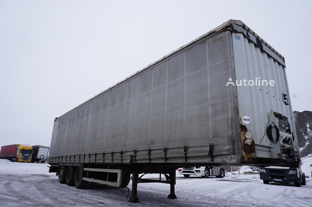 Krone SDC poluprikolica sa kliznom ceradom