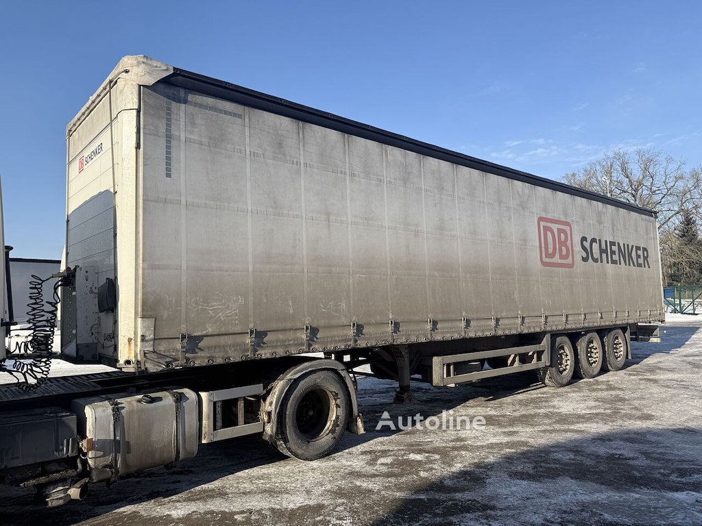 Schmitz Cargobull SCS24 poluprikolica sa kliznom ceradom