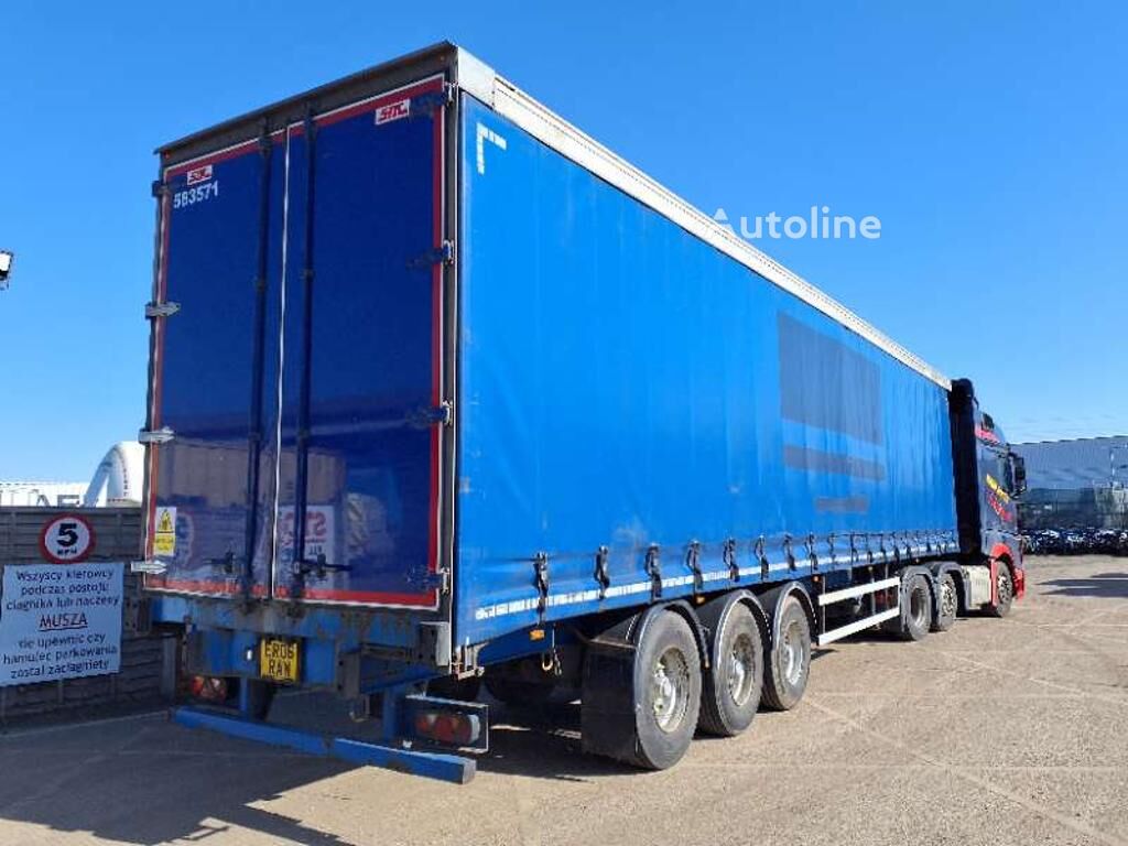SDC TRAILERS LTD Trailer Curtainsider Fixed Roof Straight poluprikolica sa kliznom ceradom