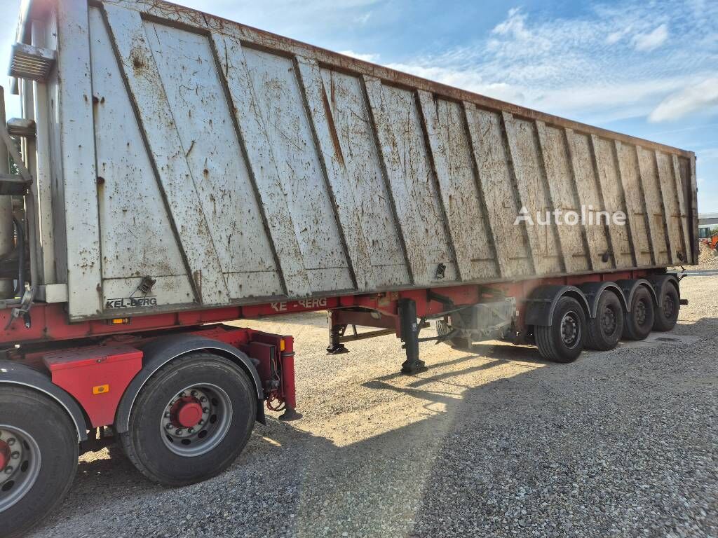 Kel-Berg 4 axle steel tipper 75 m3 poluprikolica kipera