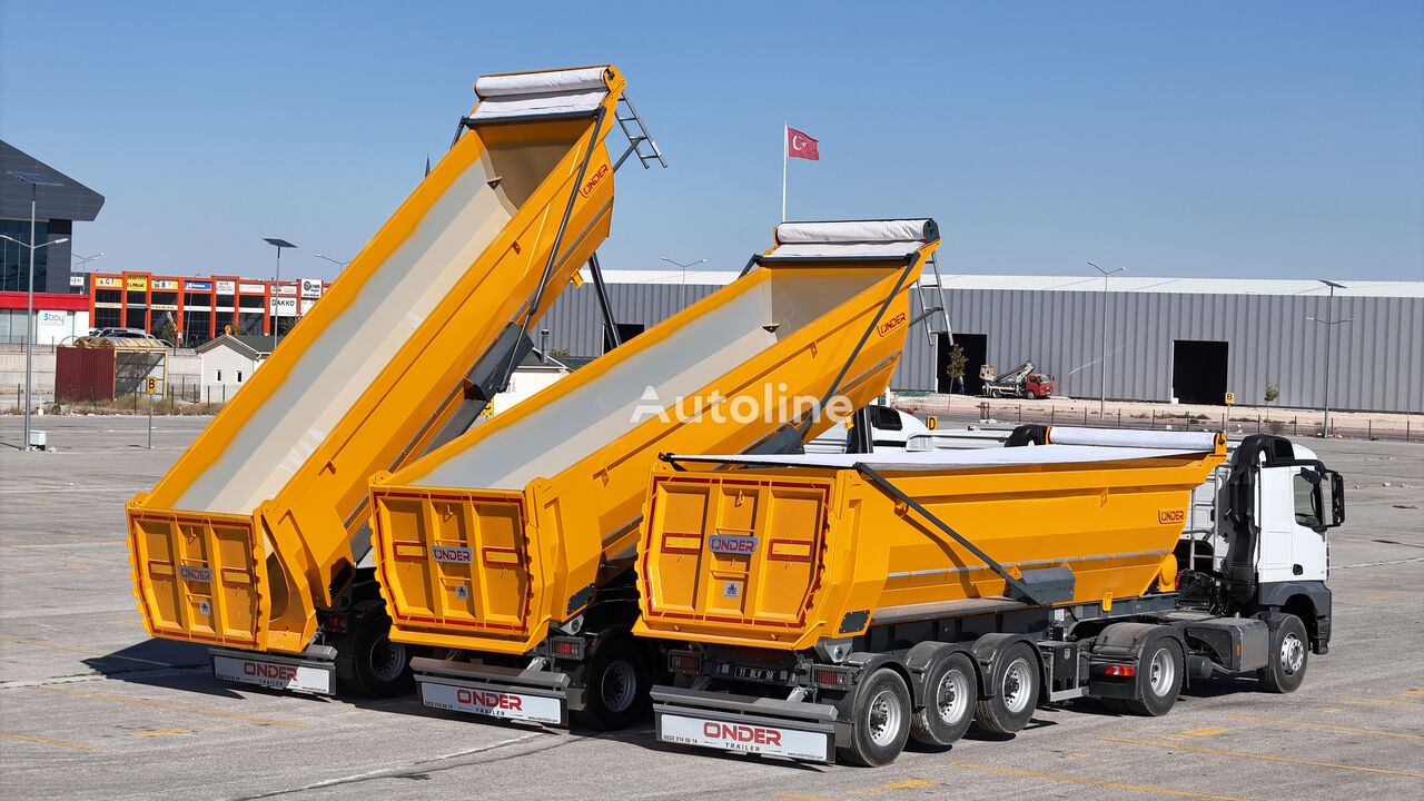 Nova Onder Trailer AGM03 Tipper semi-trailer HARDOX 500 TUF 3 axl SAF poluprikolica kipera