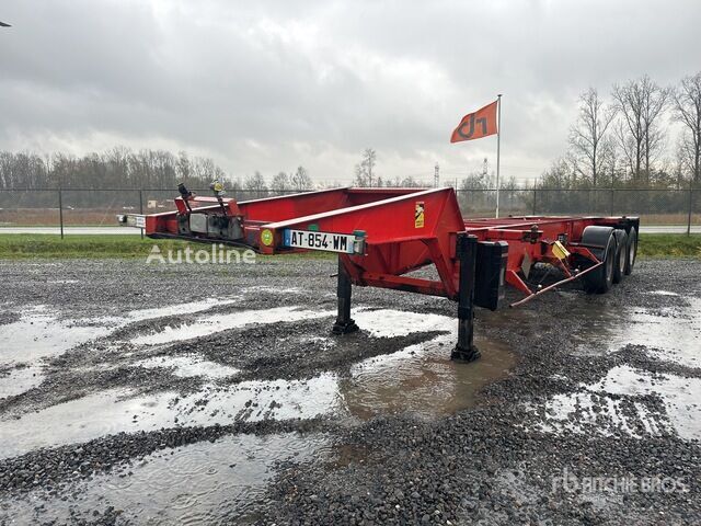 Prodaje se Asca poluprikolicu za prevoz kontejnera na aukciji