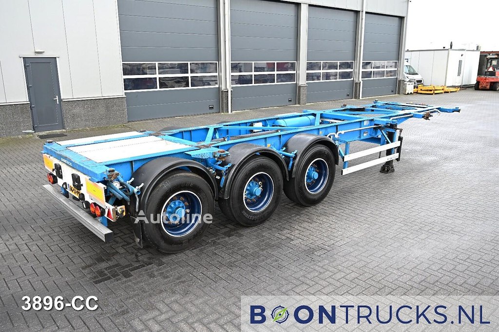 Van Hool 3B0021 TANK CHASSIS | 20-30ft * NL TRAILER * APK 03-2026 poluprikolica za prevoz kontejnera