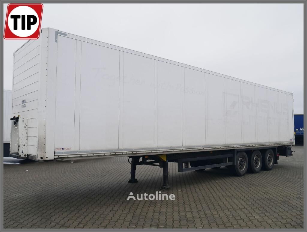Schmitz Cargobull Trailer Van Light Insulated Double deck Straight furgon poluprikolica