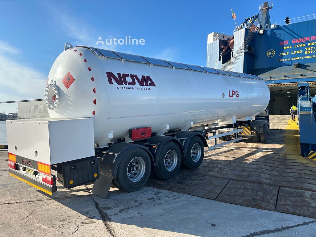Nova Nova LPG Tanker Trailer 40-65 m3 poluprikolica cisterna za gas