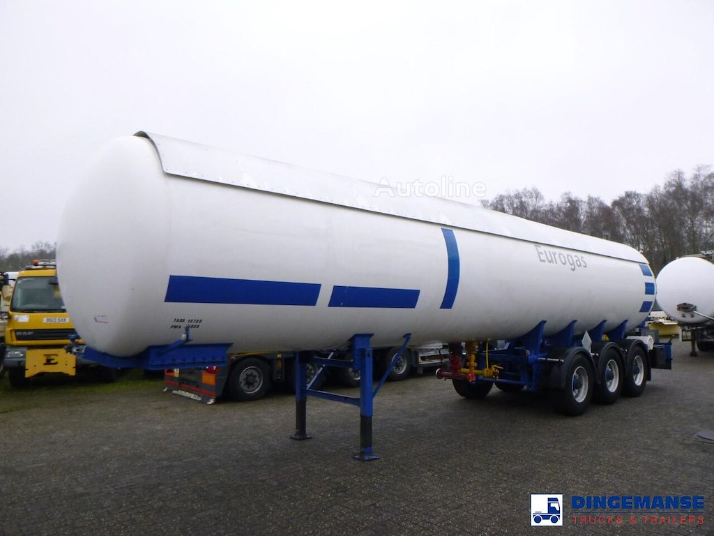 Tank TYT Gas steel 42.2 m3 / 1 comp poluprikolica cisterna za gas