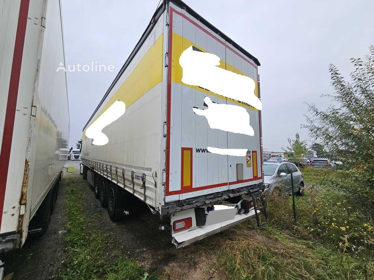 Schmitz Cargobull SCB *058* poluprikolica s ceradom