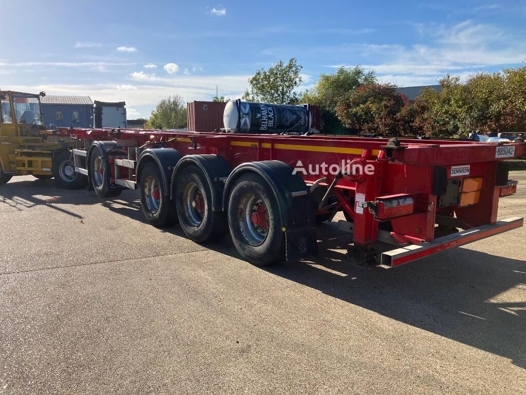 Dennison Trailer Chassis Gooseneck 2x 20', 30', 40' and 45' poluprikolica-šasija