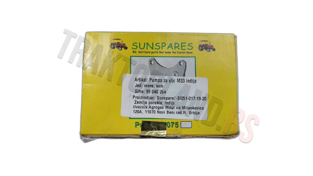 PUMPA ULJA M33 0402 64 IND