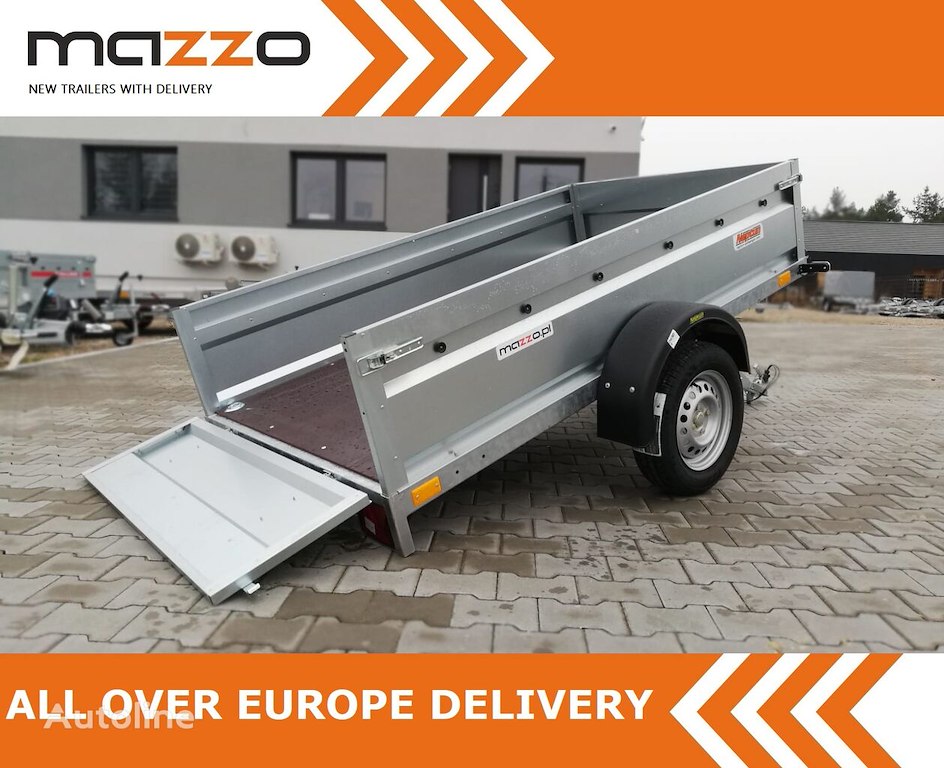 Nova Neptun GN023 236 x 129 x 45 cm GVW 750kg, welded frame, strong one axle auto prikolica
