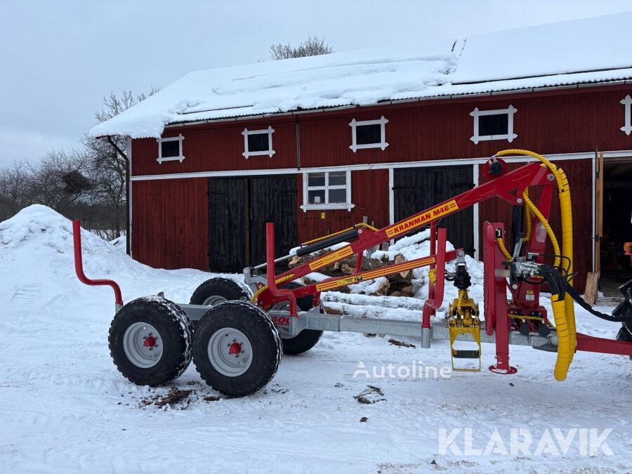 Prodaje se Kranman T4600 šumarsku prikolicu na aukciji