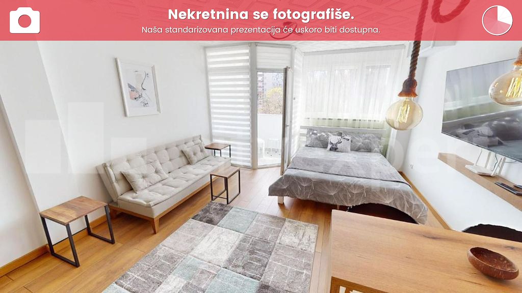 Stan za prodaju - Garsonjera, 32m², Pariske komune, Novi Beograd - 195000€