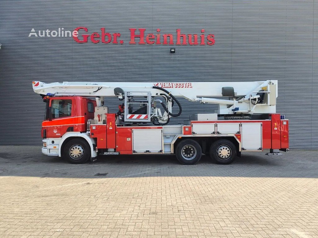 Scania P124-420 6x2 Vema 333 TFL-E Firetruck automehaničke lestve