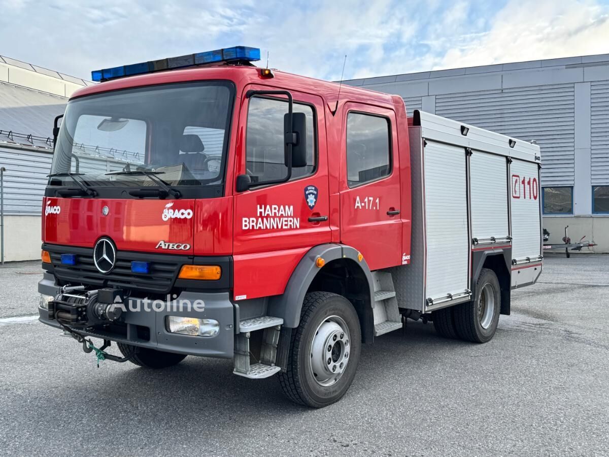 Prodaje se Mercedes-Benz 1328AF/36A Brannbil - 4x4 - Dobbelkabin - Braco påbygg - Ziegler vatrogasno vozilo na aukciji
