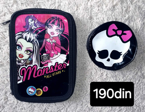 Monster High pernica i novčanik