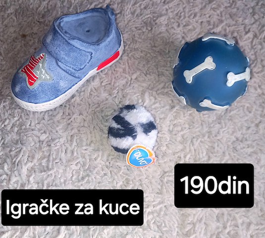Igračke za kućne ljubimce kuce - loptica