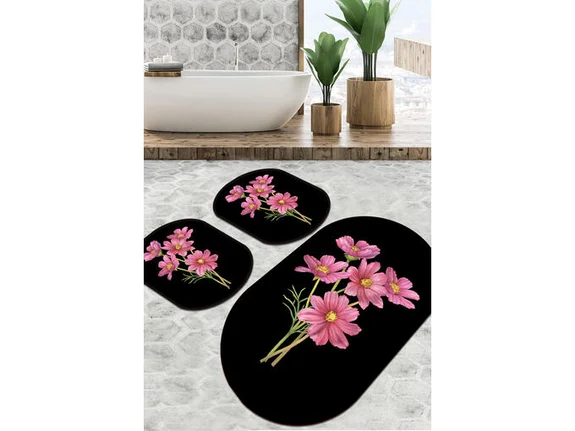 Lessentiel Maison Prostirka za kupatilo set 3 komada Sitivo Djt